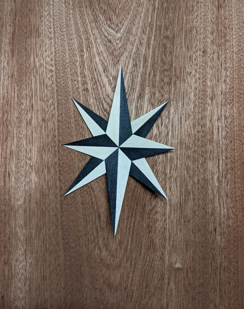 Oval Compass Rose Inlay A Dunn And Son