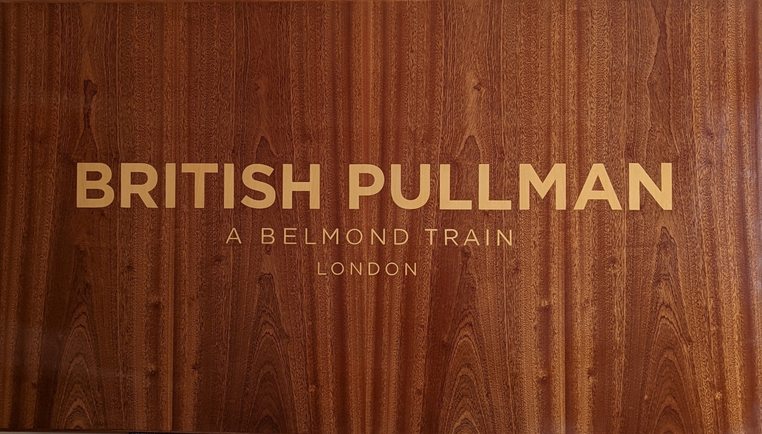 Making the British Pullman Marquetry Sign Panel. - A Dunn & Son